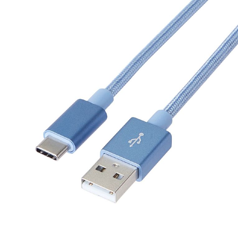 Tech.Inc Everyday Getaway USB-C Cable Blue – Supply Solutions